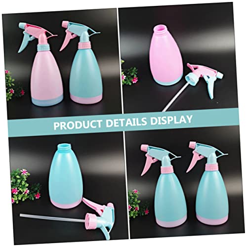 Yardwe 2Pcs watering can Misting plastic trigger sprayer Empty Spray Bottles hydoflask Succulent Watering Bottle Squirt Bottle Refillable Sprayer Bottles plastic carafe plant juicy or