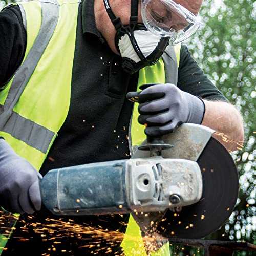 Trend Air Stealth Lite Pro Respirator Dust Mask Bundle, Reusable Lightweight Frame & 5 Replaceable Mask Filters, APF20, NIOSH Approved, STE/LP/ML/5