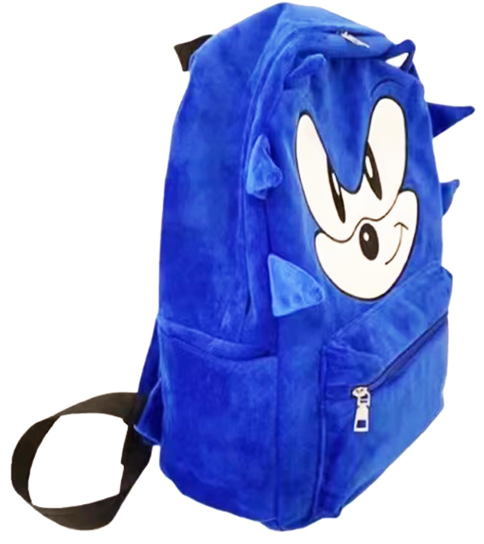 LXYXEV Cute Plush Cartoon Backpack for Boys and Girls-Lightweight Travel Rucksacks Book Bags with Adjustable Shoulder Straps-Blue