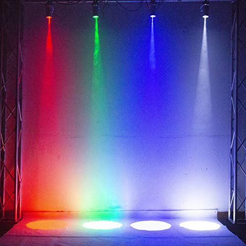 Led Pinspot,3w Red Led Spot Light, Use for Mirror Ball, Window Display in Boutique, Disco, Ballroom, KTV, Bar,Club, Party, Wedding