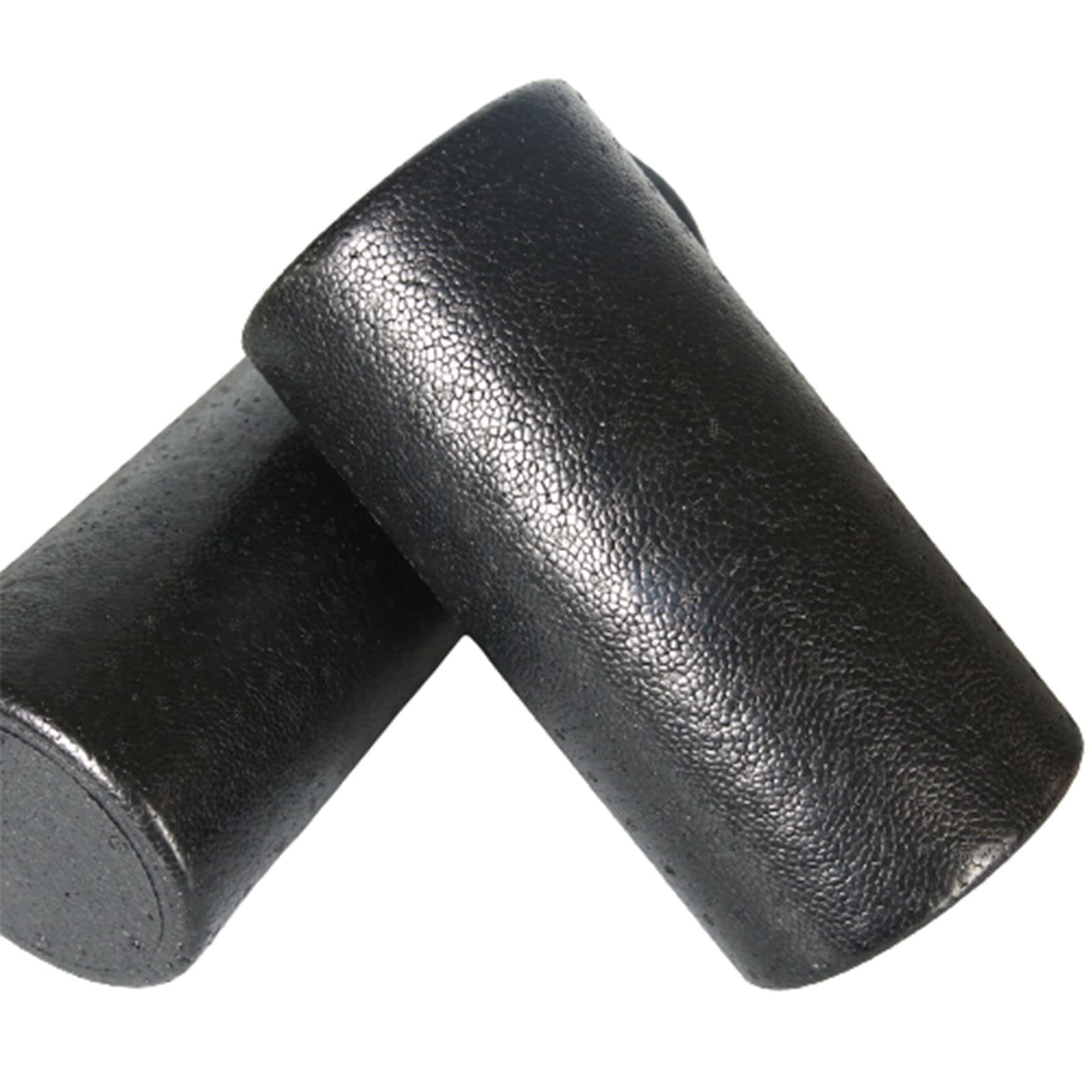 NC Foam Roller EPP Exercise Foam Roller High-Density Round Foam Roller Extra Firm High Density Foam Roller for Exercise, Massage, Muscle Recovery 12", 18", 24", 36" (Black, 12")