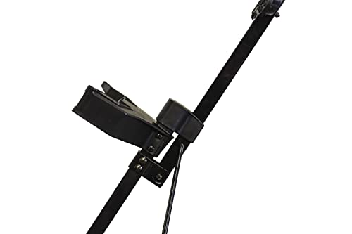 Jef World Of Golf Deluxe Steel Golf Cart, Black