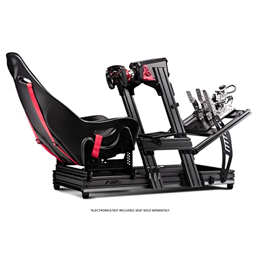Next Level Racing F-GT Elite Formula & GT Aluminum Profile Simulator Cockpit - Front & Side Mount (NLR-E003)