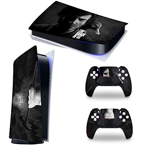 Last Men PS5 Standard Edition Console and Controller 5 Controller Skin Set - PlayStation 5 Vinyl