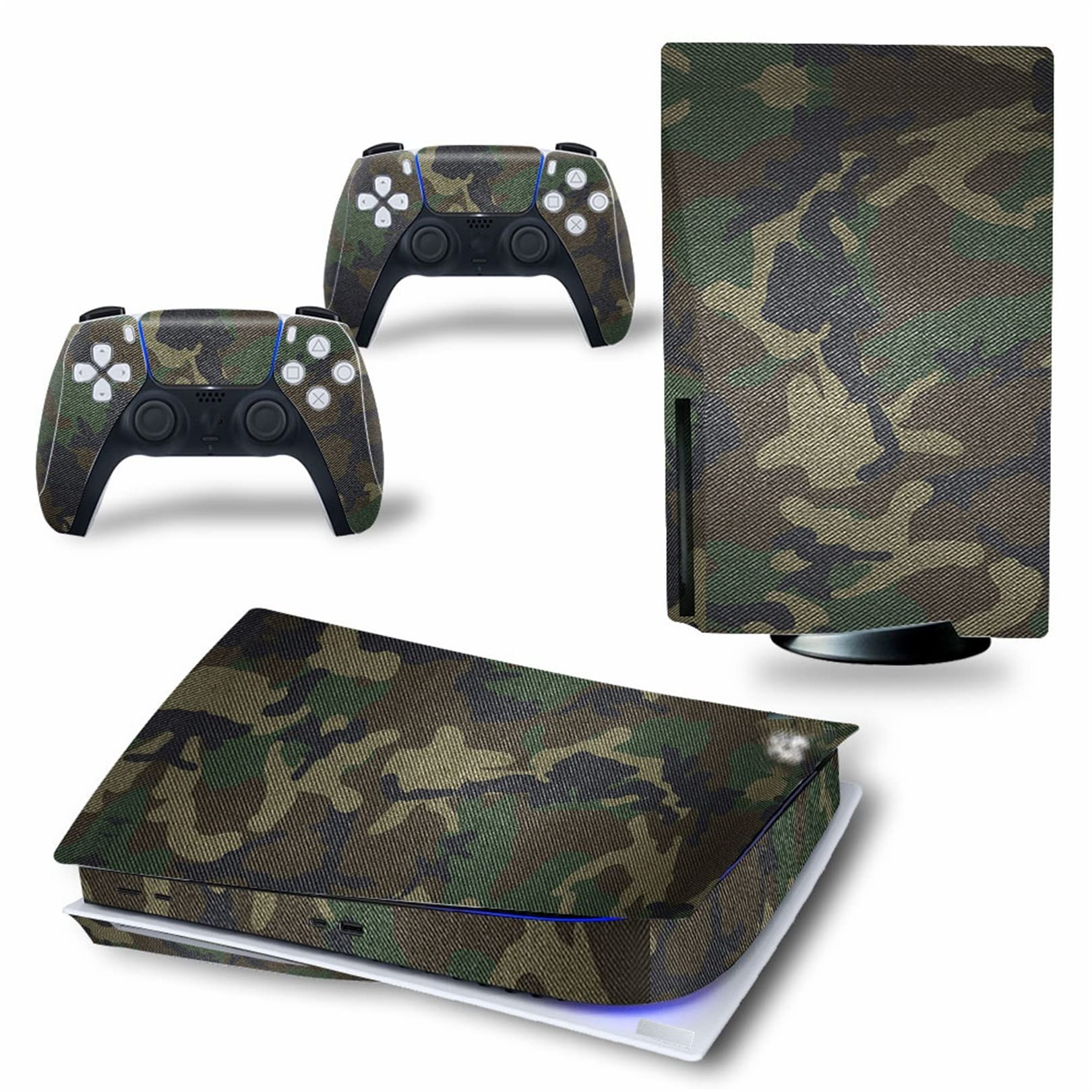Top factory BUCEN for PS5 Skin Disc Edition & Digital Edition Console and Controller Vinyl Cover Skins Wraps Scratch Resistant, Compatible 98505 Anti Scratch (Size : Digital Edition)