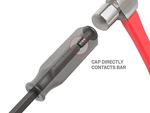 TEKTON 12 Inch Angled End Handled Pry Bar | LSQ42012