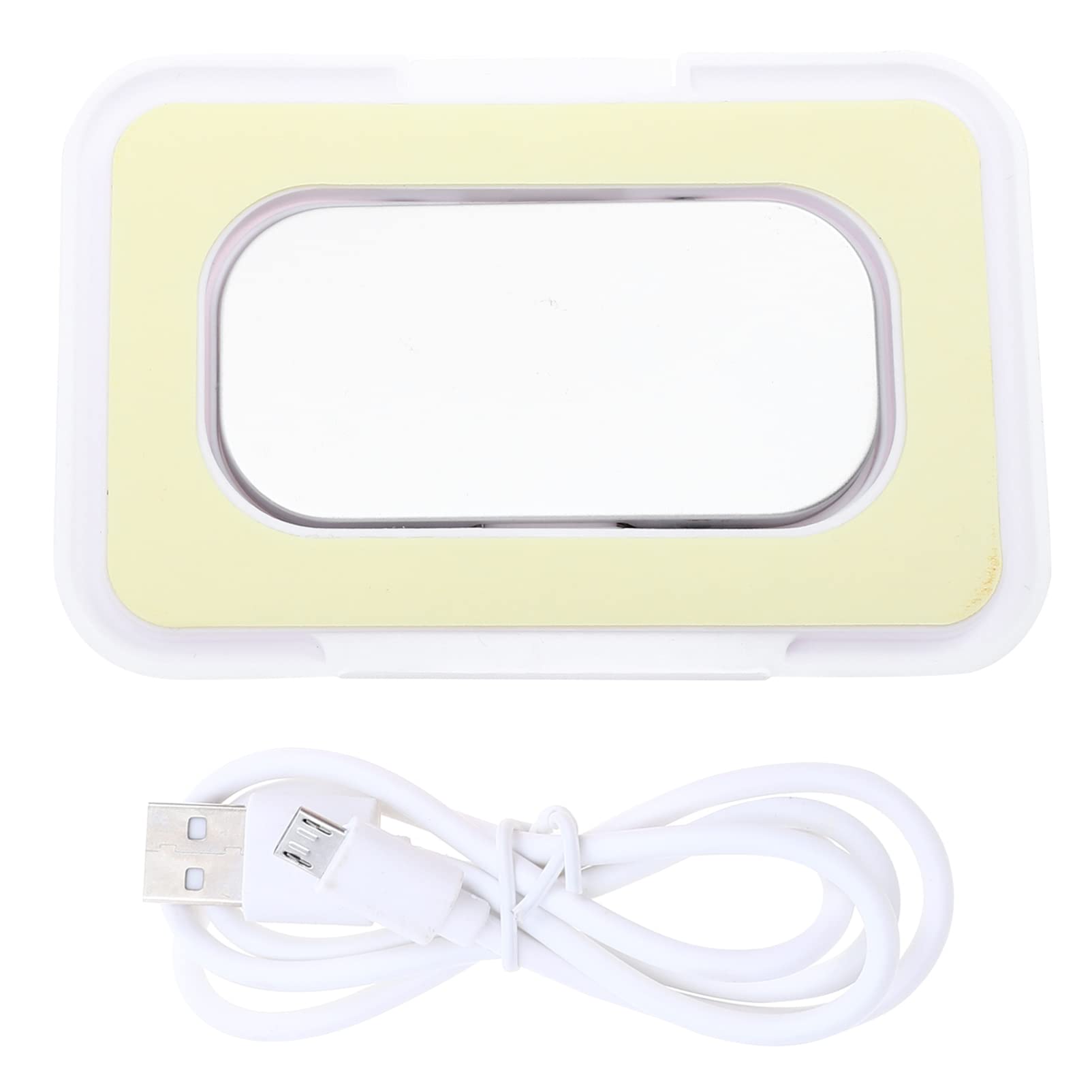 Toddmomy 2 Pcs Wipe Warmer USB Abs White Child Warm Baby