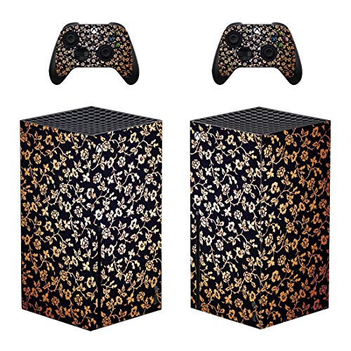 multi color Xbox Series X Skin Set Full Faceplates Skin Console & Controller Decal Stickers by FELIPE SEIJI KUBA