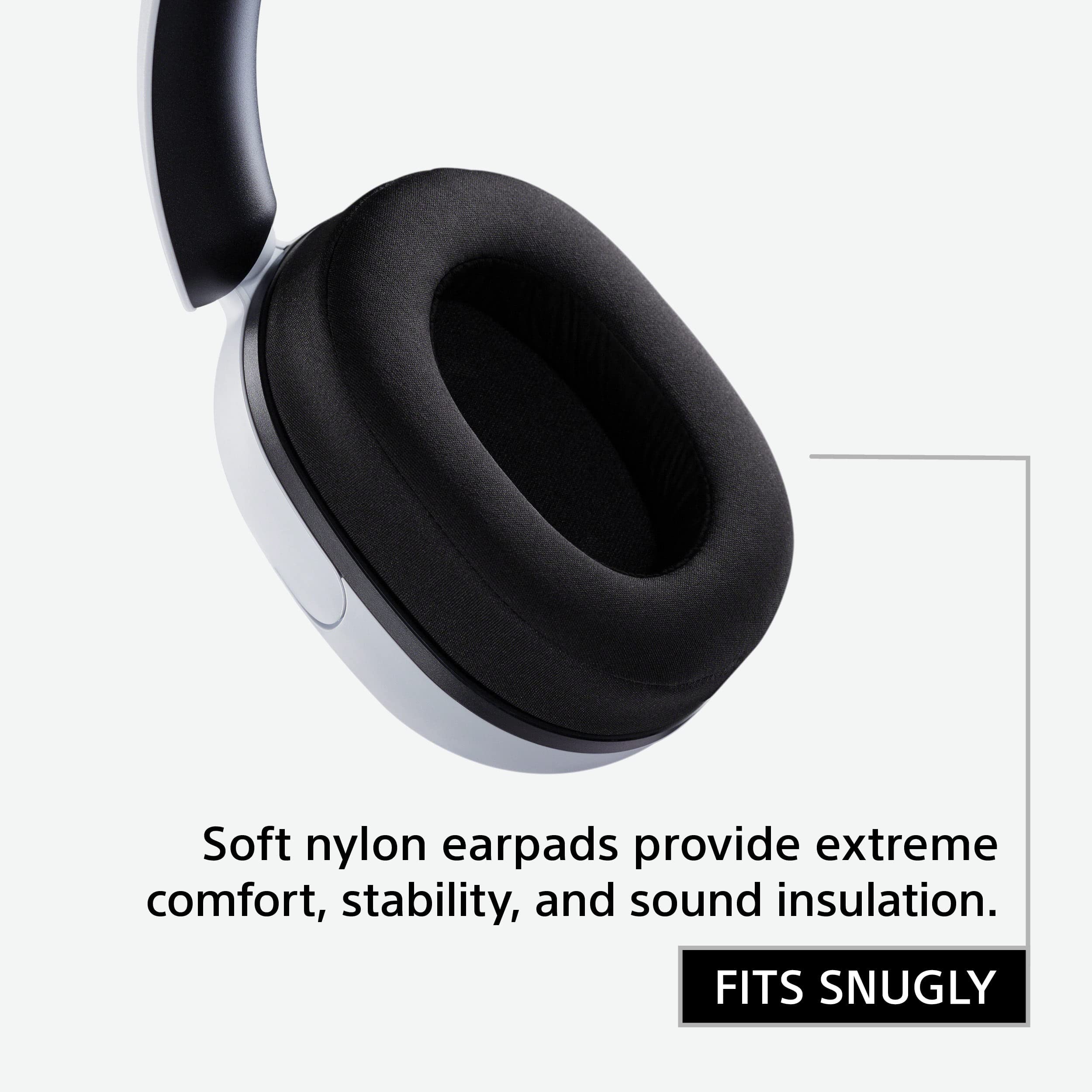 Sony-INZONE H3 Wired Gaming Headset, Over-ear Headphones with 360 Spatial Sound, MDR-G300,White