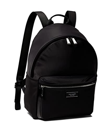 Kate Spade New York Sam Icon Nylon Medium Backpack Black One Size