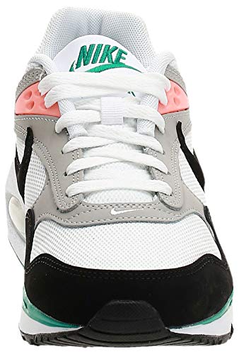 Nike Women's Air Max Correlate Sneakers, White/Black-New Green, 8.5 M US