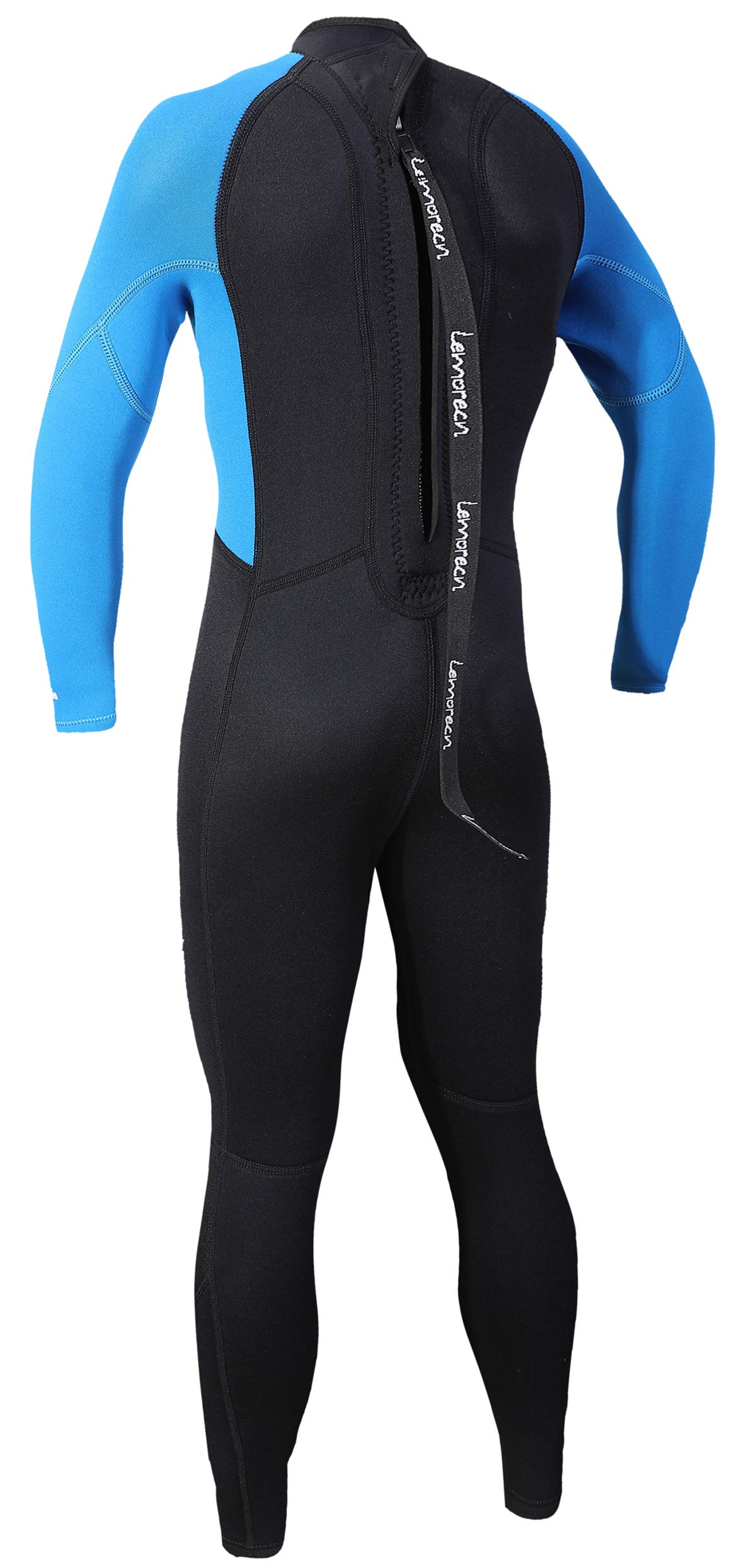 Lemorecn Kids Wetsuits Youth 3 mm Full Diving Suit (4033lightblue6)