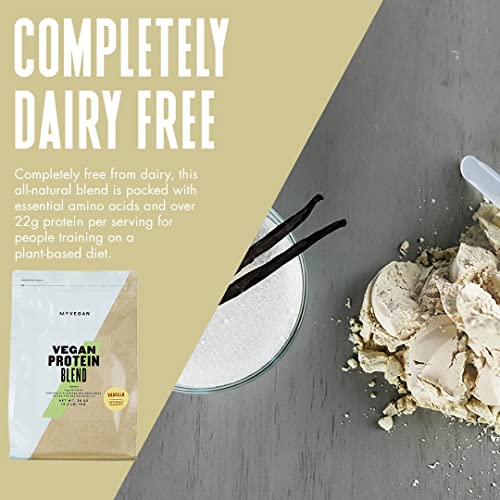 Myprotein® MYVEGAN Vegan Blend Powder, Vanilla Stevia, 2.2 Lb (29 Servings)
