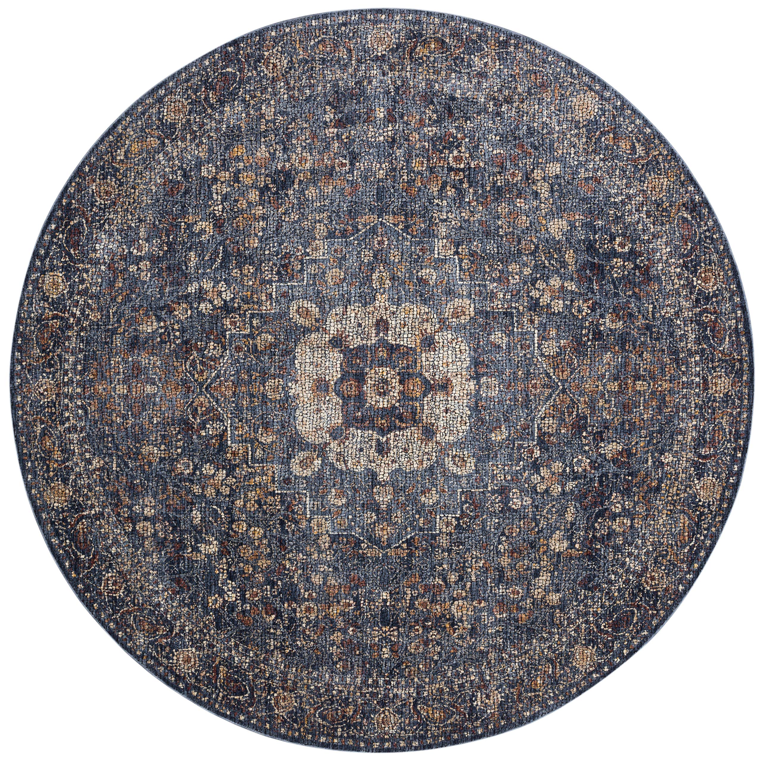 Loloi Porcia Collection Area Rug, 5' x 8', Blue