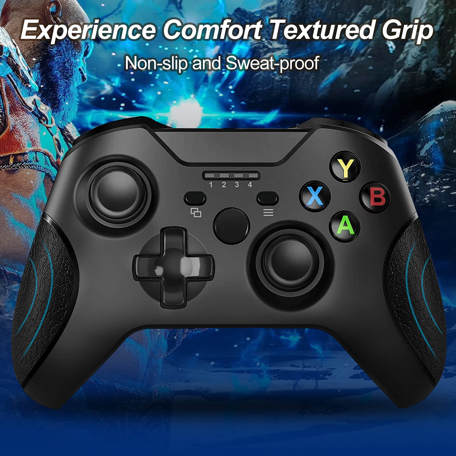 usergaing 2.4GHZ Xbox Wireless Controller Compatible with Xbox One, Xbox Series X&S, Xbox One S&X, One Elite, Windows 10- Black Special Edition