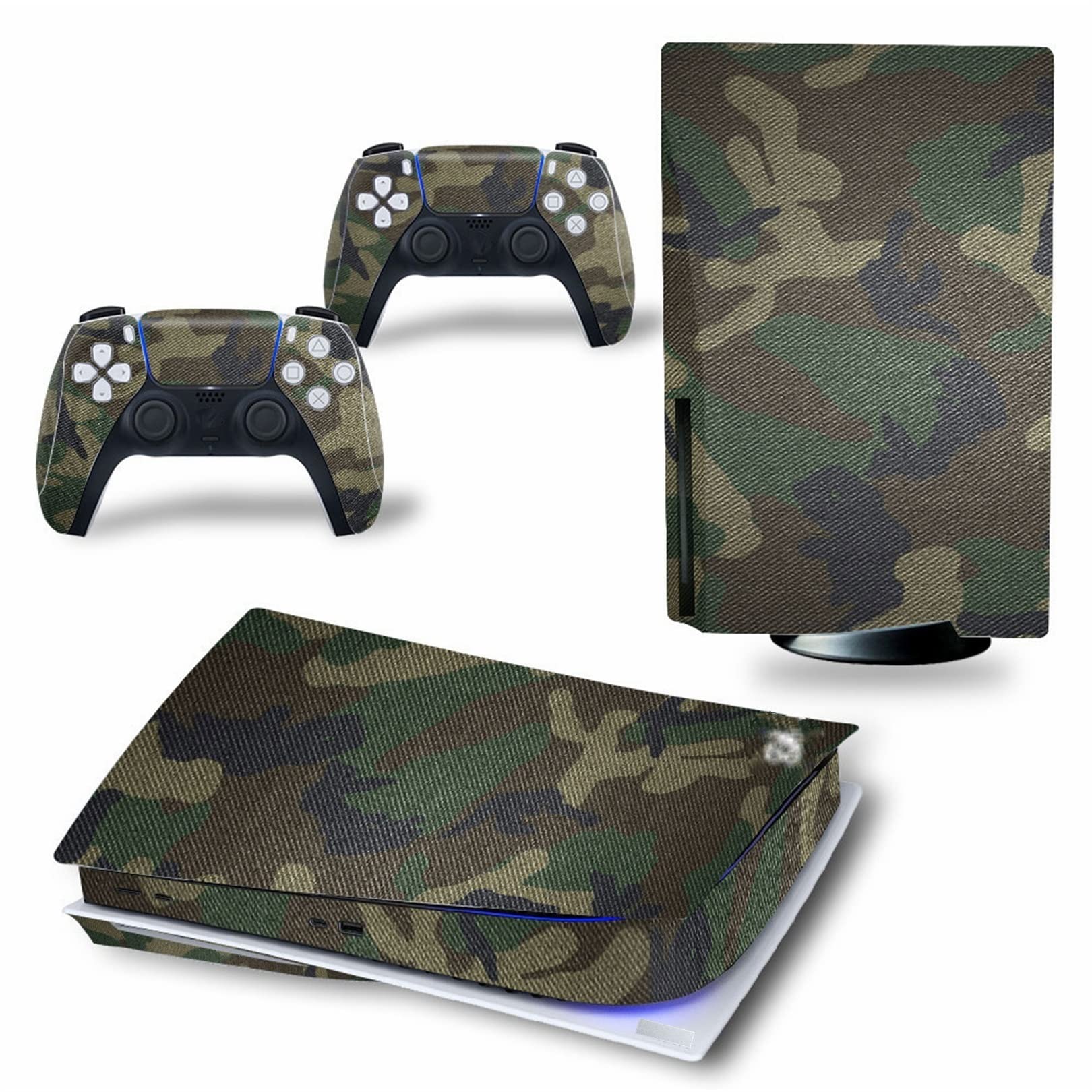 Top factory BUCEN for PS5 Skin Disc Edition & Digital Edition Console and Controller Vinyl Cover Skins Wraps Scratch Resistant, Compatible with for PS5 171015 Anti Scratch (Size : Digital Edition)
