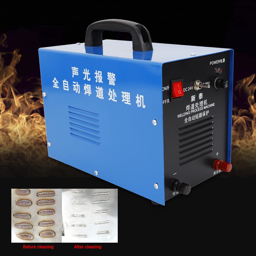 RANZHIX 110V 60Hz Welder Seam Cleaning Machine, Professional Stainless Steel Weld Bead Polishing Machine