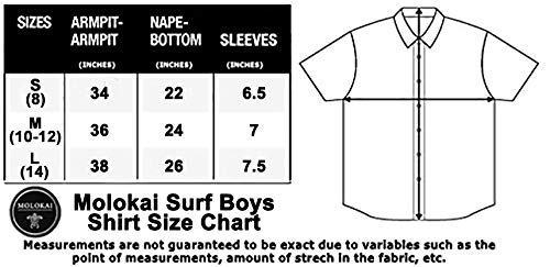 M MOLOKAI SURF Boys Shirts Fun Hawaiian Short Sleeve Shirt (Rubber Ducks, Small)
