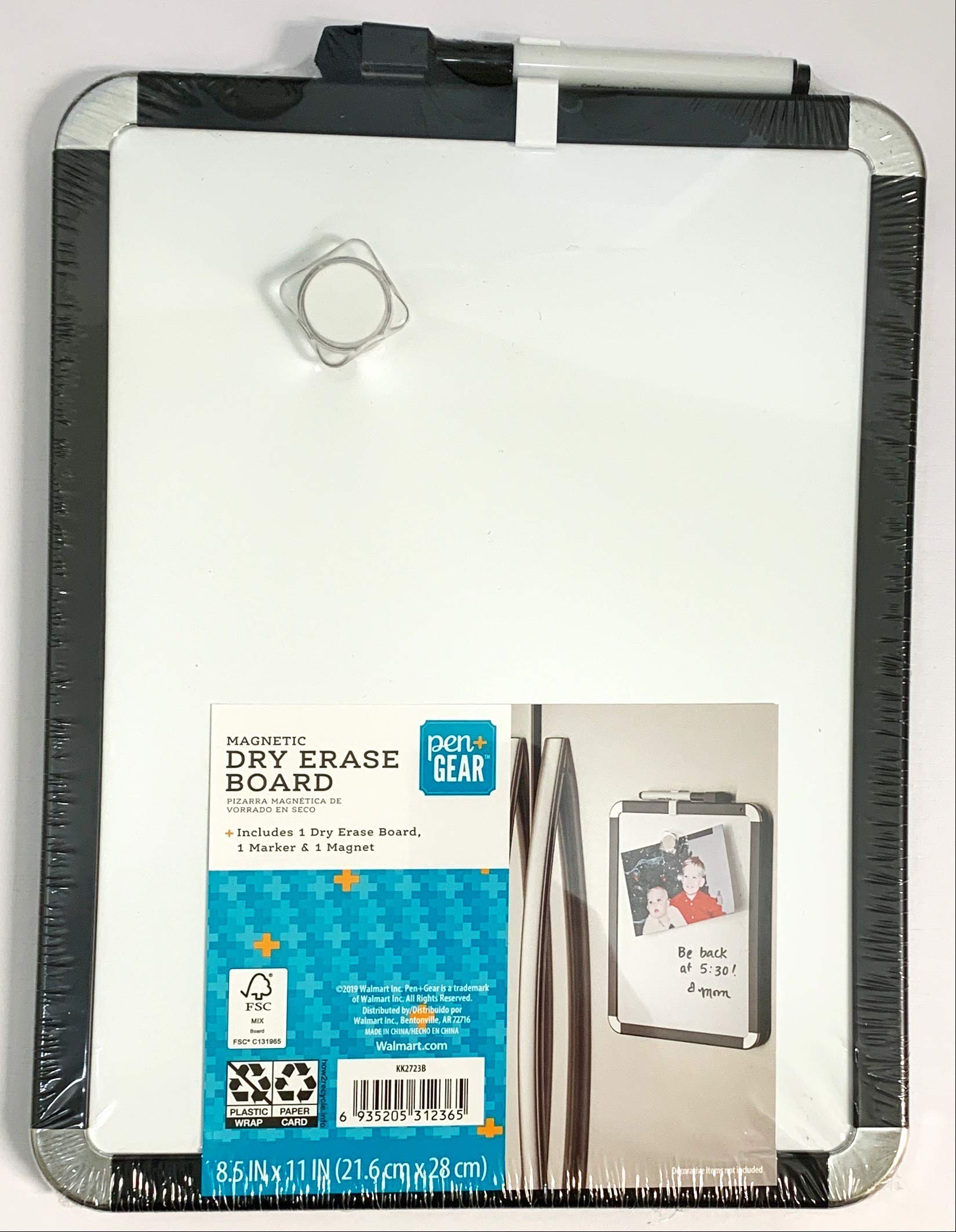 Magnetic Dry Erase Board (Blue)
