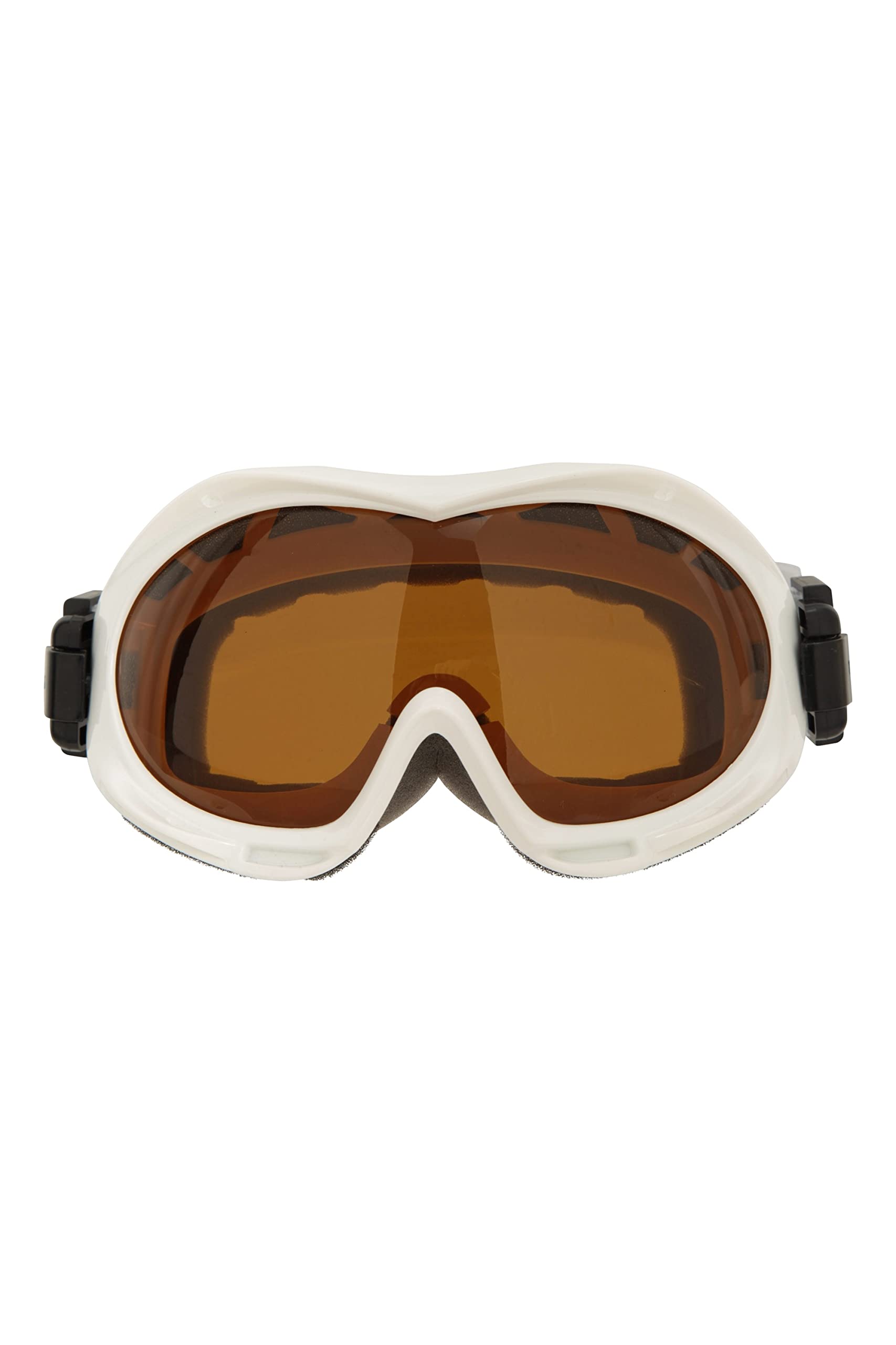Mountain Warehouse Womens Ski Goggles - UV400 Antifog Lens Glasses White
