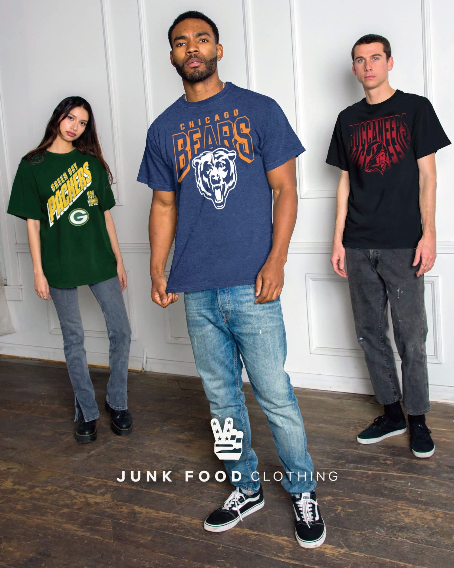 Junk Food Clothing x NFL - Baltimore Ravens - Team Spotlight - Women's Short Sleeve Fan T-Shirt - Size X-Large