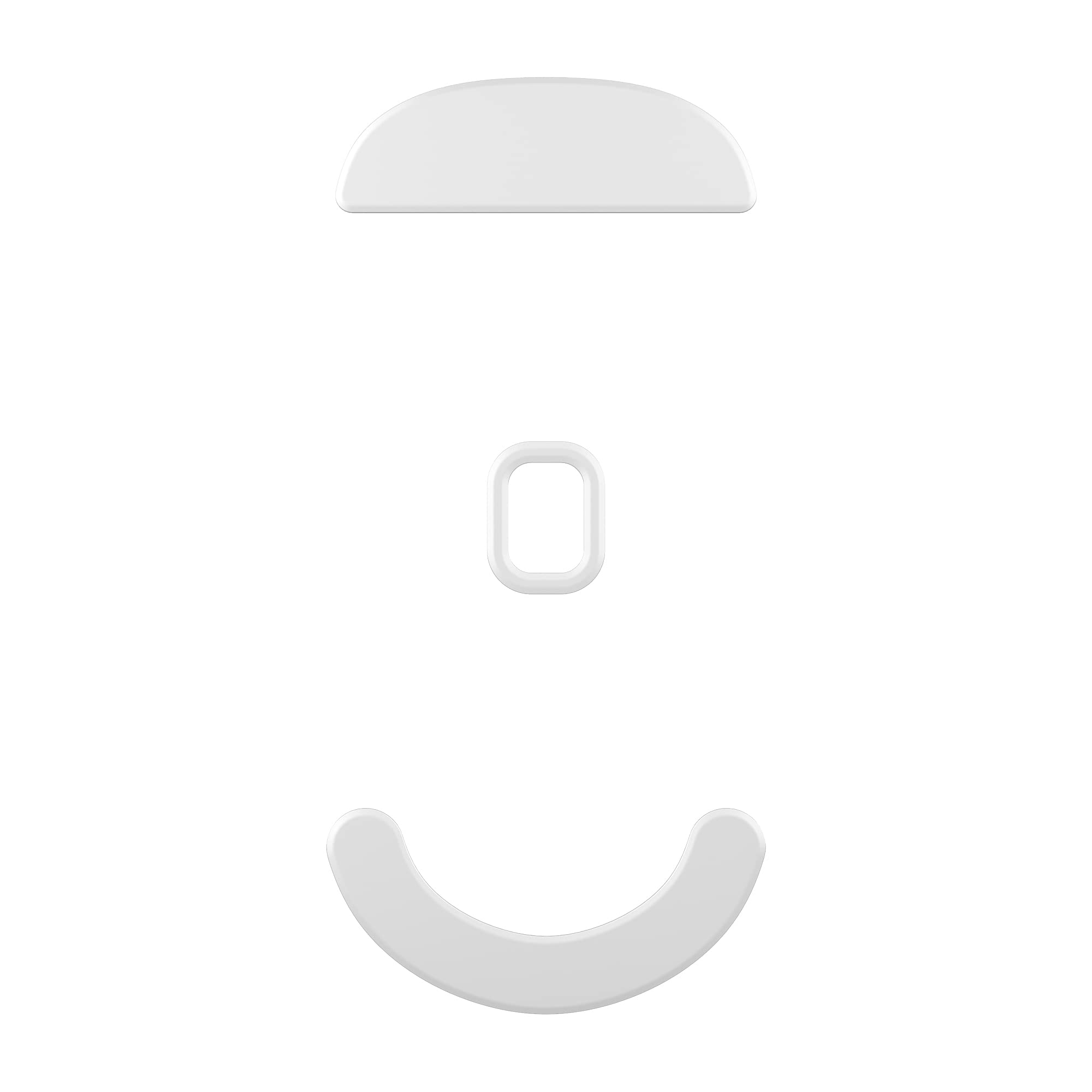 Pulsar Gaming Gears - PTFE Mouse Feet for X2 & X2 Mini Wireless Mice Premium Skate - White, Set (0.6mm Thin + Cut Type)
