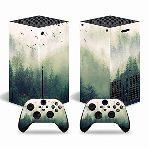 Top factory Skin Decal Protective Vinyl Skin Decal Cover for Series X Console Skins Wrap Sticker with Two Free Wireless Controller Decals 58926 Decal