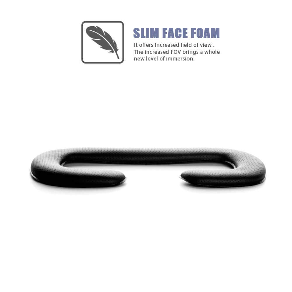 KIWI design Face Cushion for HTC Vive Pro, VR Face Cover Foam Replacement Pads for HTC Vive Pro 3 Packs 12mm/10mm/6mm with a Cleaning Kit