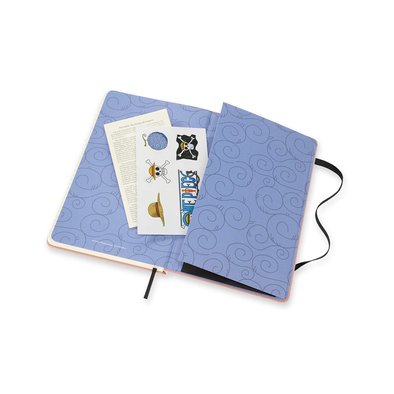 Moleskine Limited Edition One Piece Notebook, Hard Cover, Large (5" x 8.25") Ruled/Lined, Rubber, 240 Pages