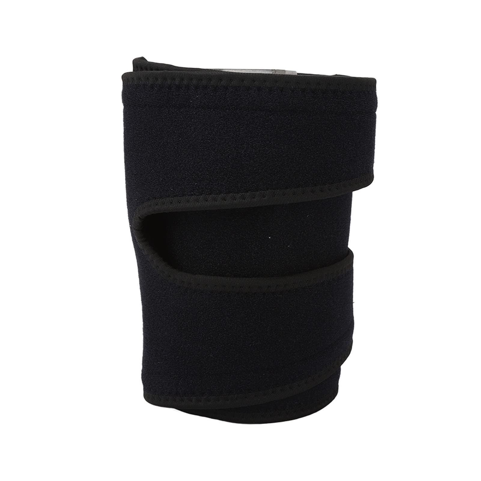 Raguso Thigh Wrap, Prevent Injuries Polyester Fiber Elastic Breathable Thigh Brace Adjustable for Men