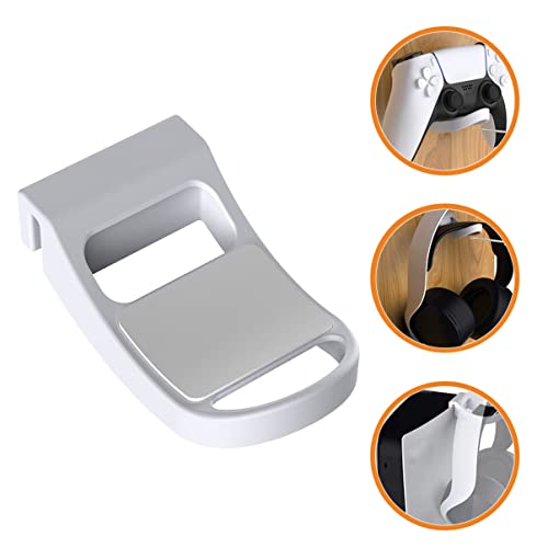 SOLUSTRE Accessories Pc 2 Pieces Wall Headphone Holder Wall Headphone Shelf Hanging Headphone Holder Headphone Holder Rack Headphone Bracket Shelf Game Shelf Wall Pc Gaming