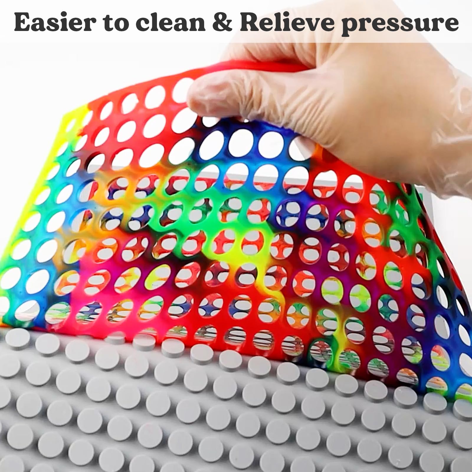 LET'S RESIN Resin Collector Mat, Easy Clean & Silicone Heat Resistant Mats 14.5'' x 9.4'', Non-Slip Multipurpose Thick Silicone Mats for Resin Molds, Epoxy Resin, Cup Turner, Kitchen Counter, Placemat