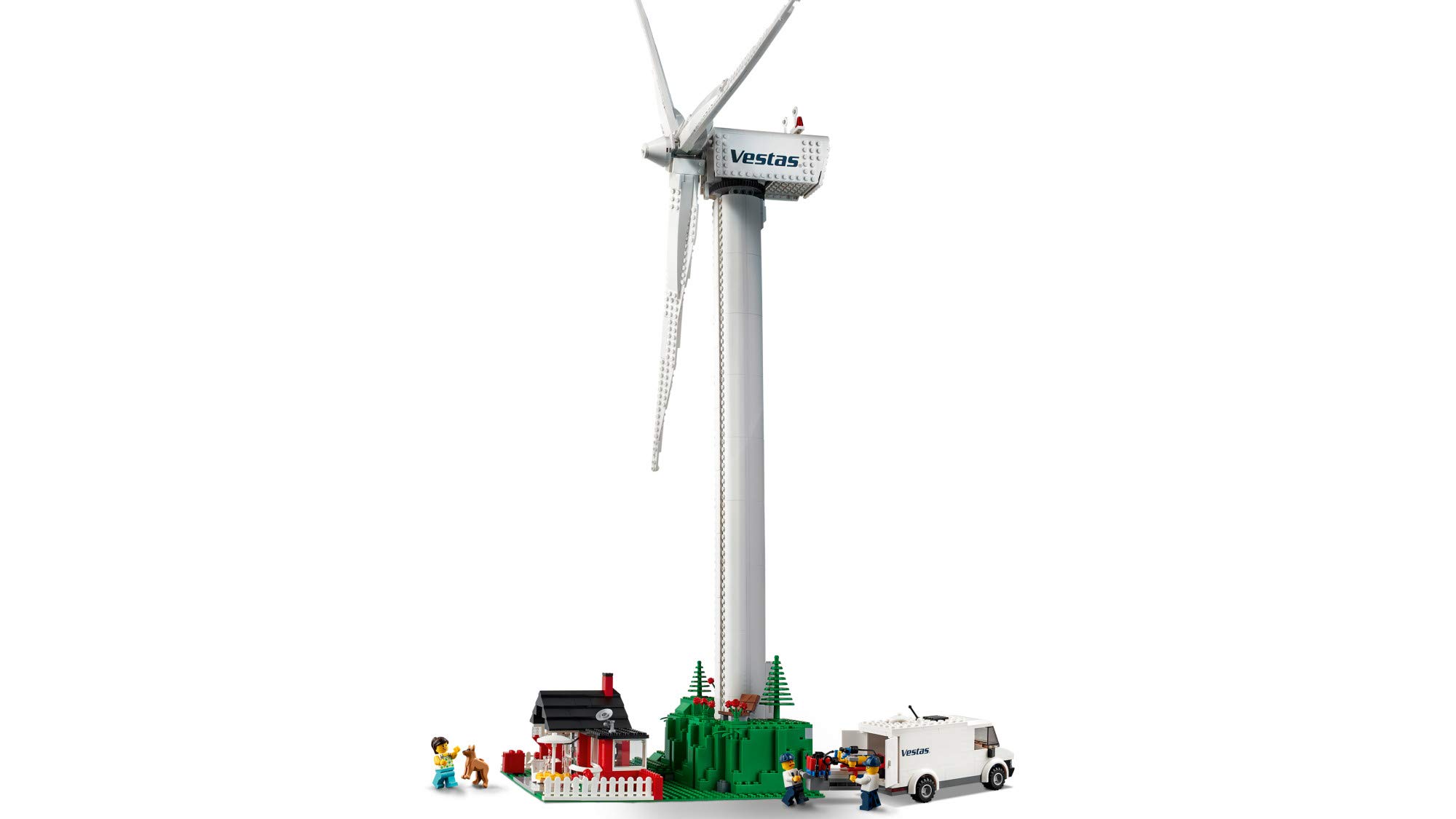 LEGO Creator Expert Vestas Wind Turbine 10268 Building Kit (826 Pieces)