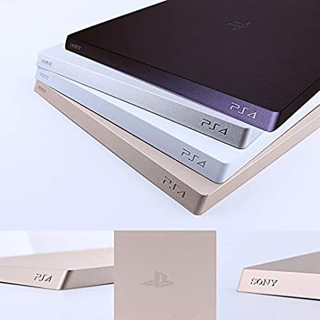 New Replacement Top Upper Housing Shell Case Cover Protective Front Shell for PS4 Slim Console Black