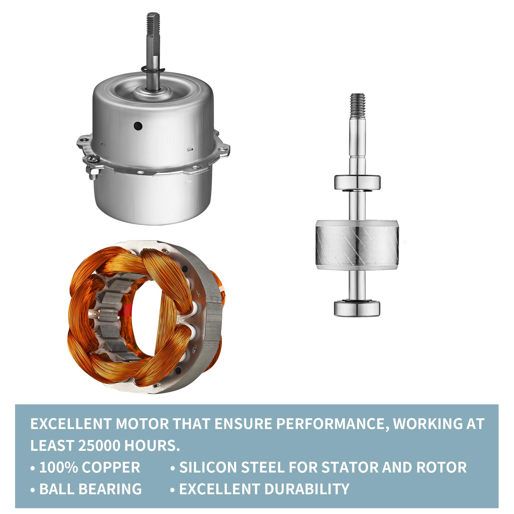 Tech Drive Very-Quiet 80 CFM, 1.5 Sone No Attic access Needed Installation Bathroom Ventilation and Exhaust Fan