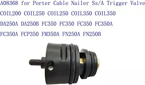 QRZ A08368 Trigger Valve Assembly for Porter Cable Nailer COIL200 COIL250 FN250A FC350A FM350A FR350A ect