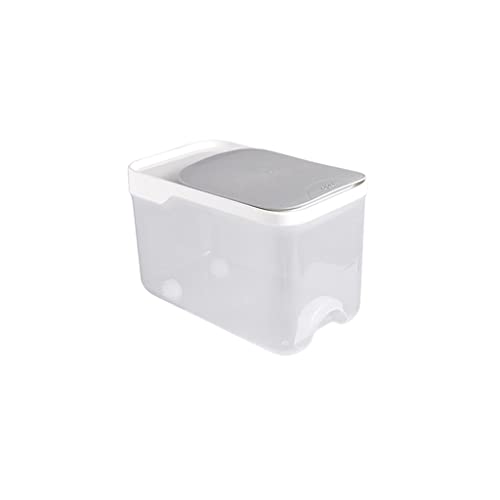 XBWEI 5Kg Rice Grain Storage Box Sealed Large Pet Food Storage Container Grain Storage Container Organizer (Color : D, Size : 29.3x17.9x17.8cm)