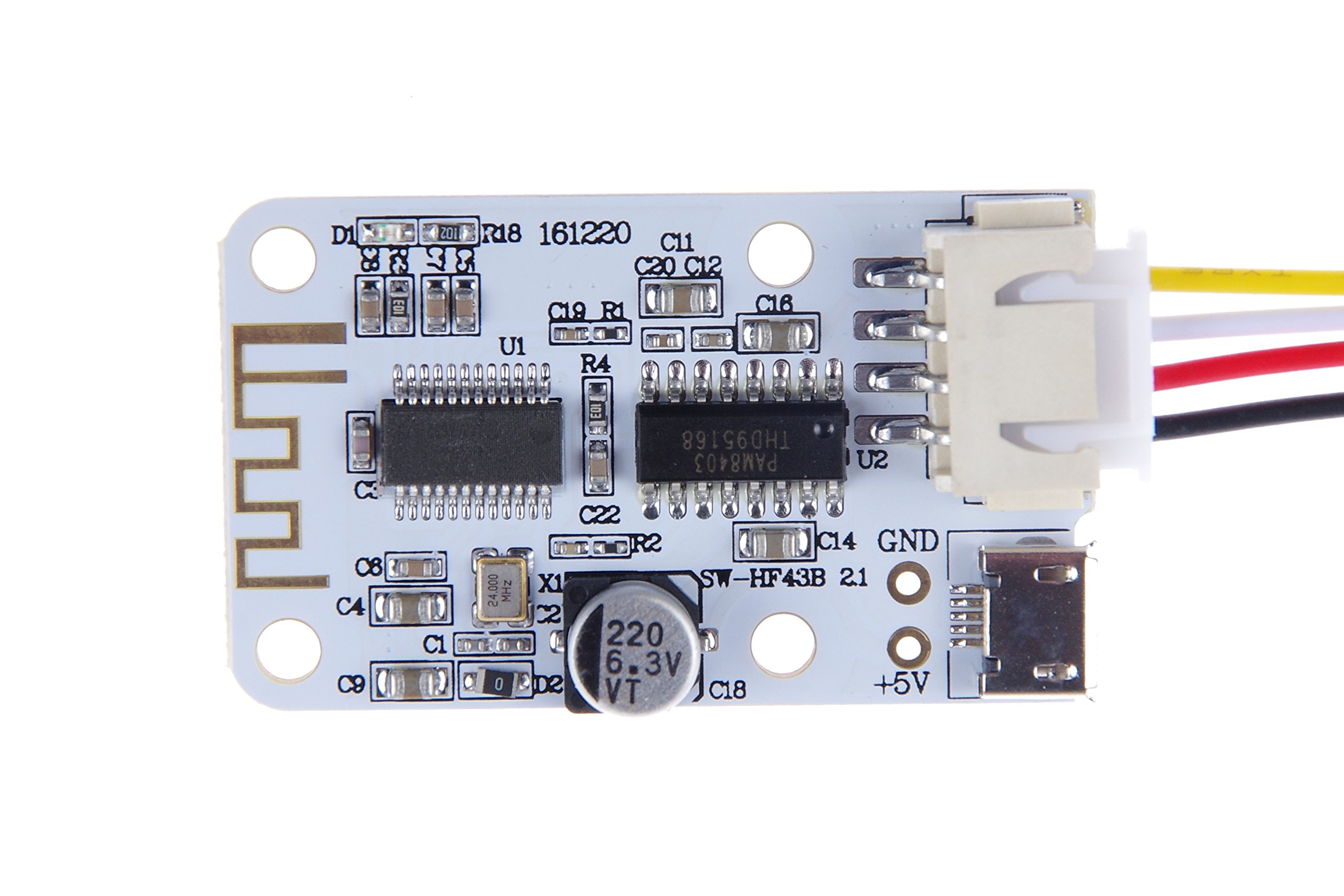 KNACRO 3W+3W Wireless Bluetooth 4.0 Audio Receiver Steady Digital Amplifier Board