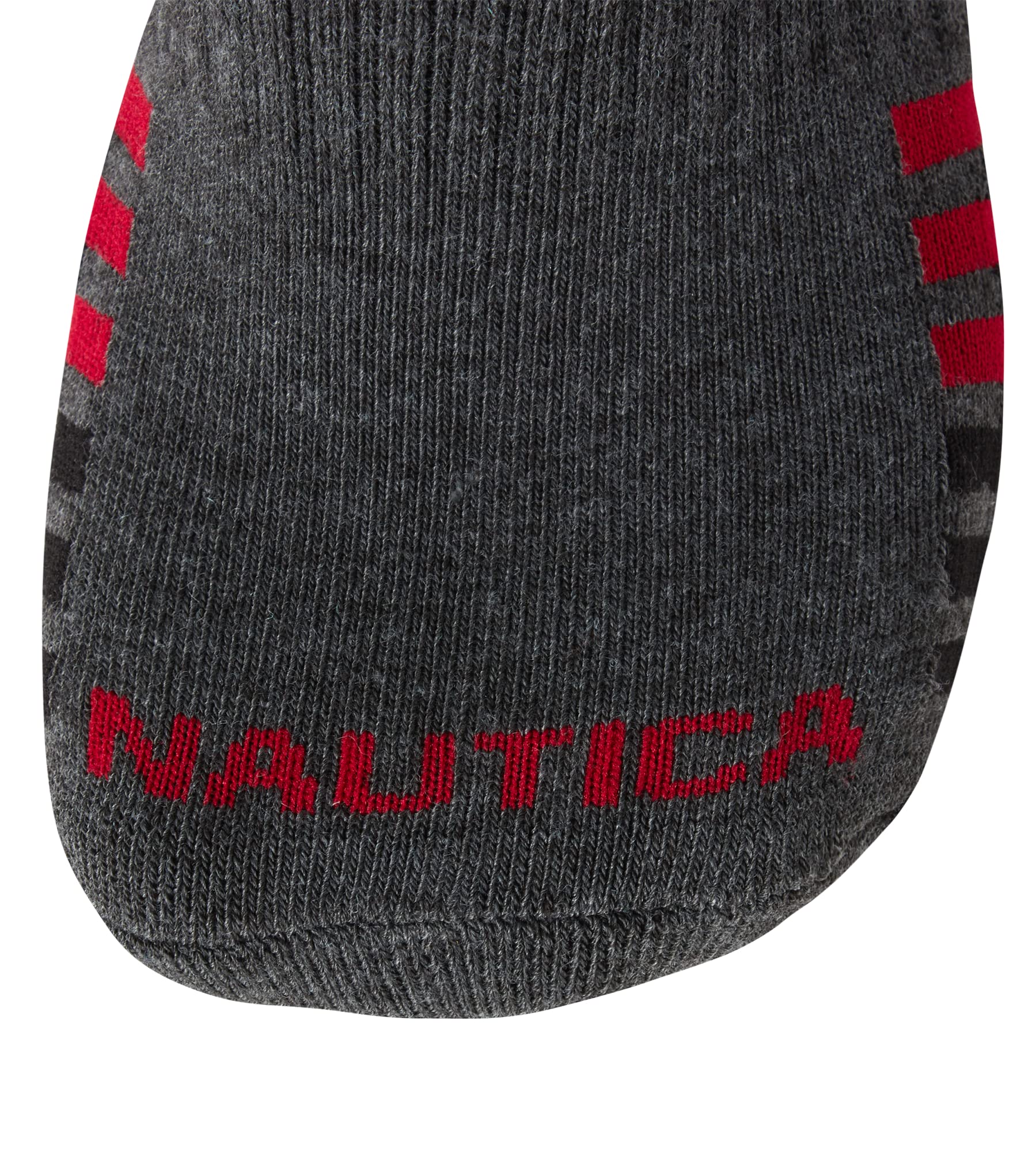 Nautica Men's Quarter Socks - 8 Pack Comfort Cushioned Athletic Ankle Socks for Men - Casual Men's Sports Socks, Size 6-12.5, White Multi