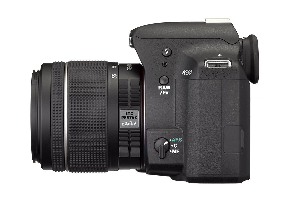 Pentax K-50 16MP Digital SLR Camera Kit with DA L 18-55mm WR f3.5-5.6 Lens (Black)