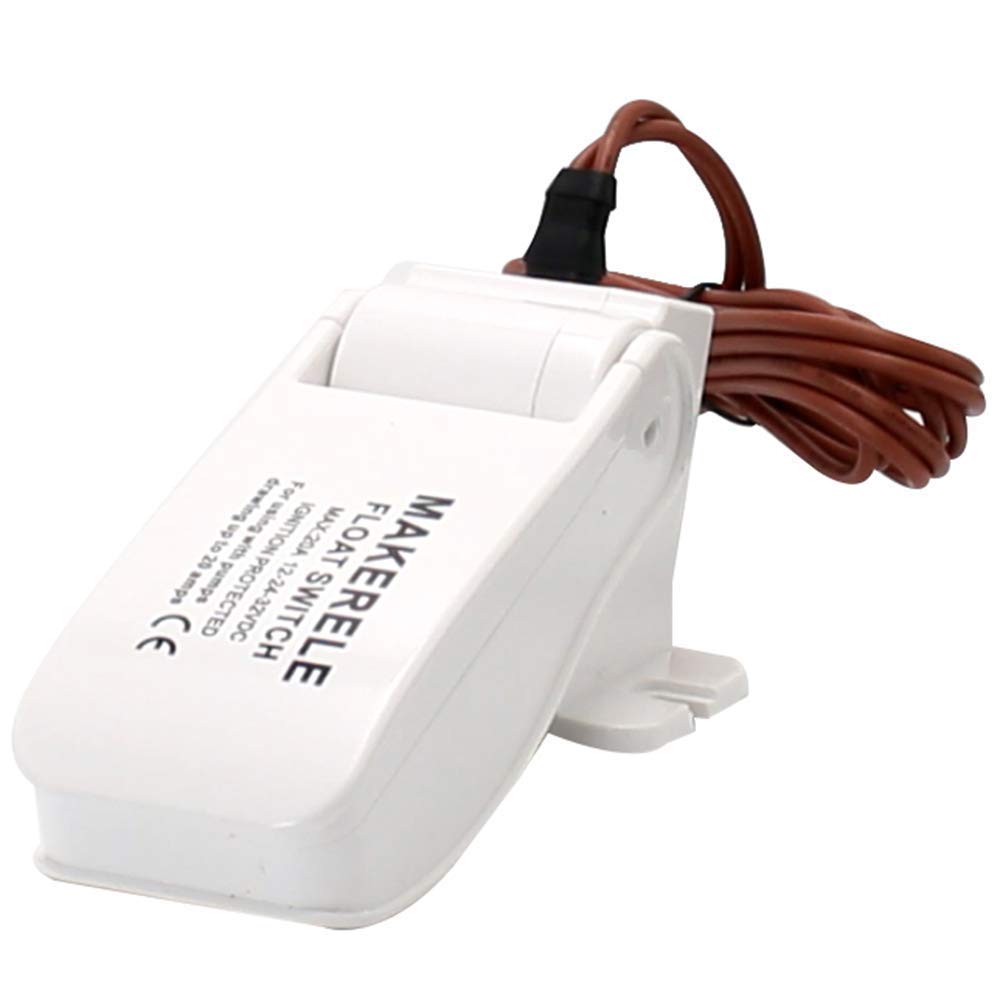 MAKERELE Submersible Boat Bilge Water Pump 12V 1100GPH with Automatic Boat Bilge Pump Float Switch 12V 24V 32V