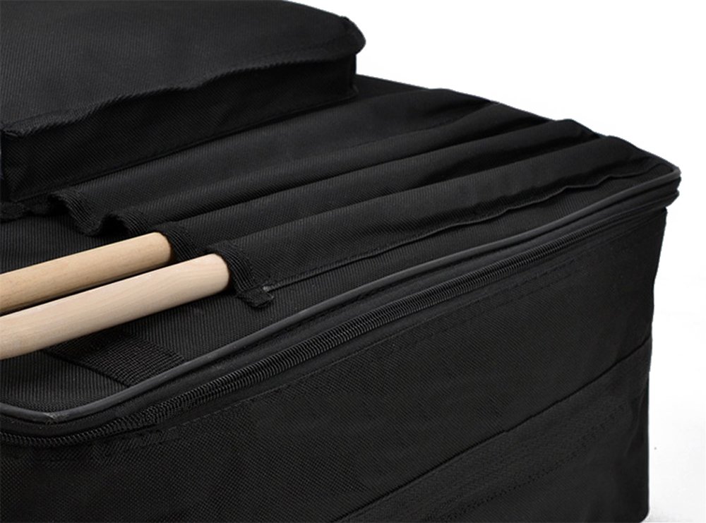 MoonEmbassy Snare Drum Bag for 13" 14" 15" roof Waterp Oxford Thickening Backpack Instrument Case with Pocket