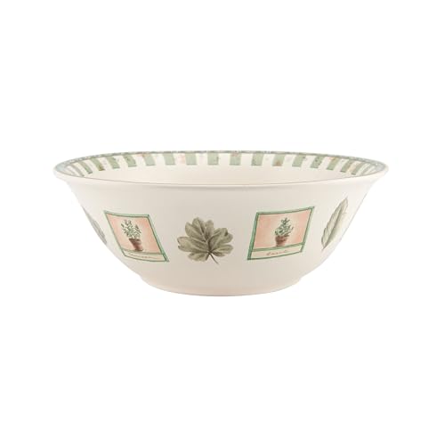 Pfaltzgraff Naturewood Vegetable-Bowls, white, green