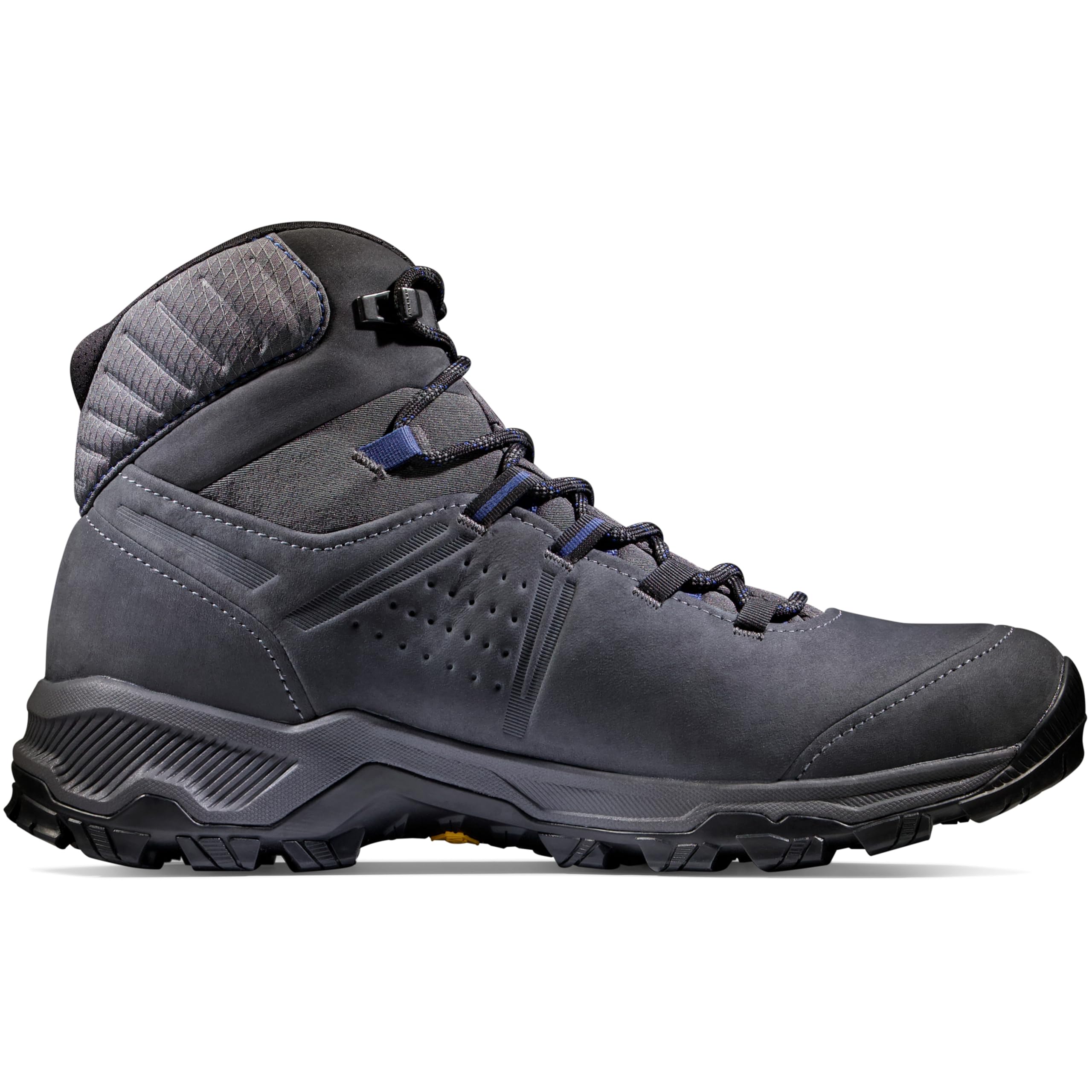 Mammut Men's Mid-Top Walking Boots, Dark Titanium Black, 9