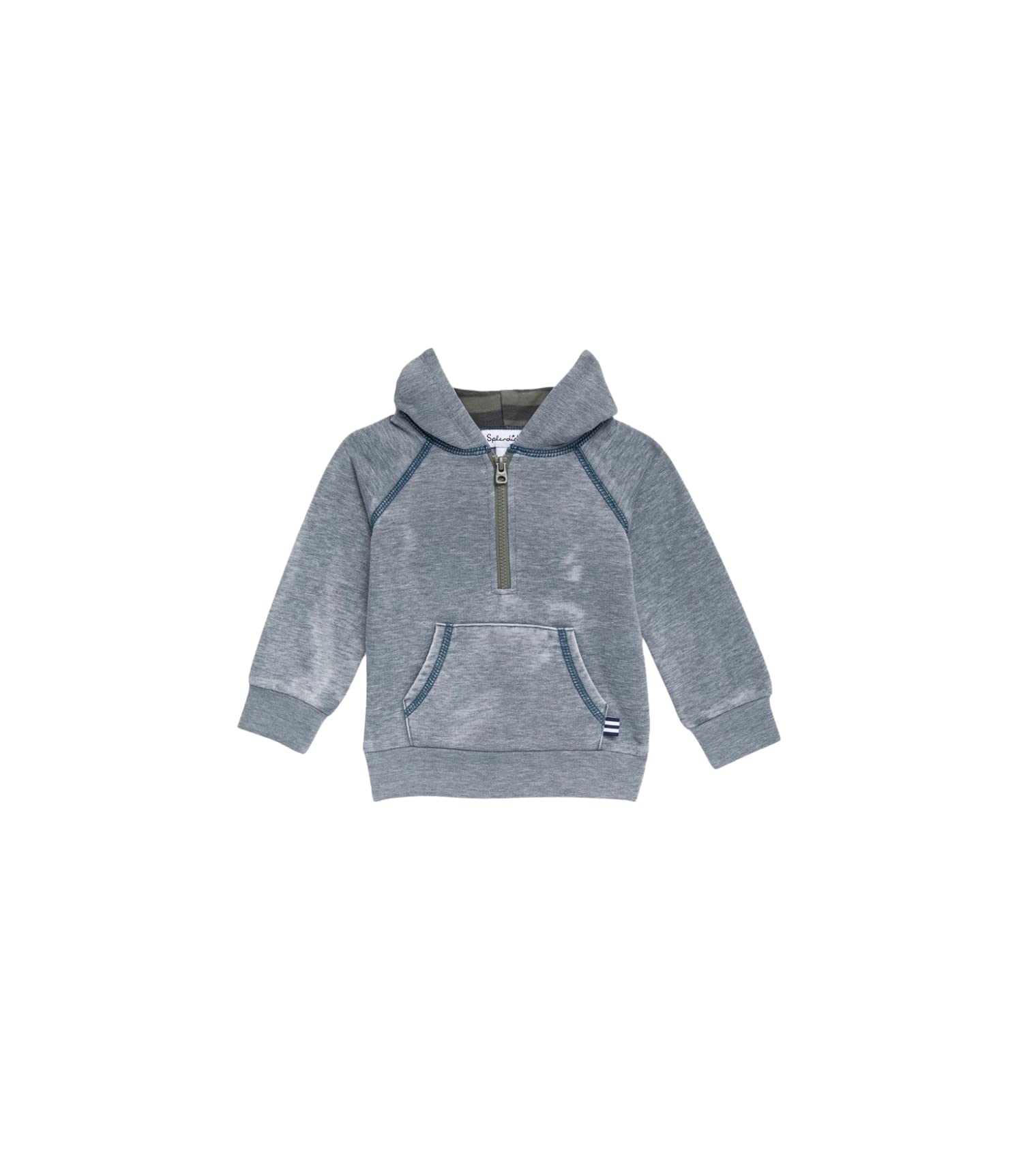 Splendid Baby Boys' Maverick Sweatshirt, Slate Heather, 12-18M
