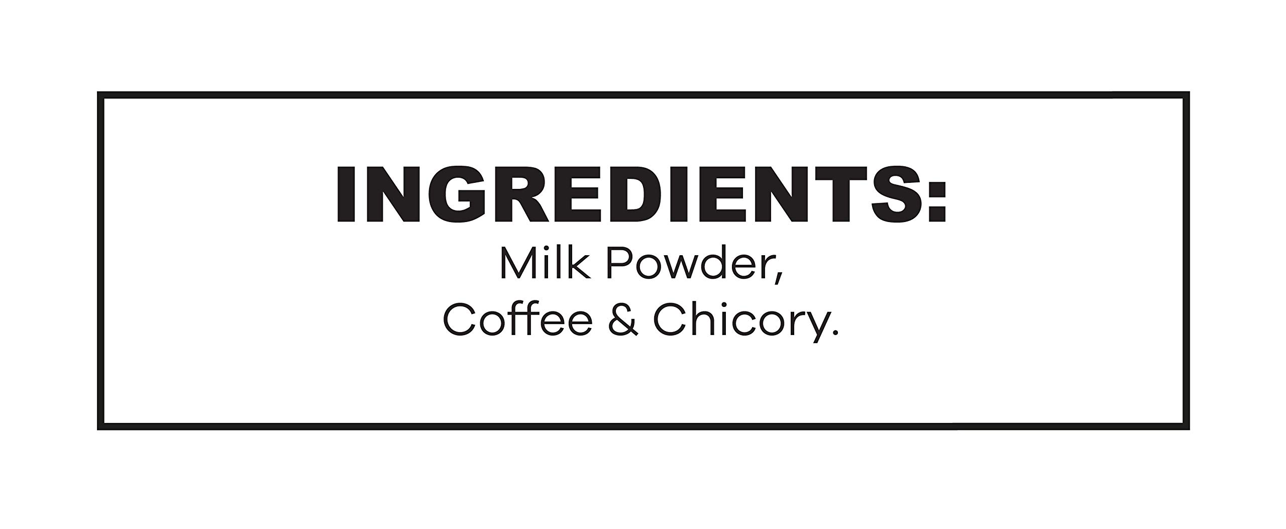 Quik Café Unsweetened Madras Coffee - 10 Count - All Natural Preservative Free Authentic Instant Coffee Latte