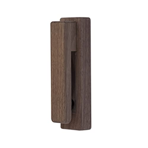 XDCHLK Creative Wooden Towel Hooks Wall-Mounted Storage Hanger Cap Rack Sundries Holder Home Decor Bathroom ( Color : White-Patch Five-Pointed star4 , Size : 3*13.5*2cm )