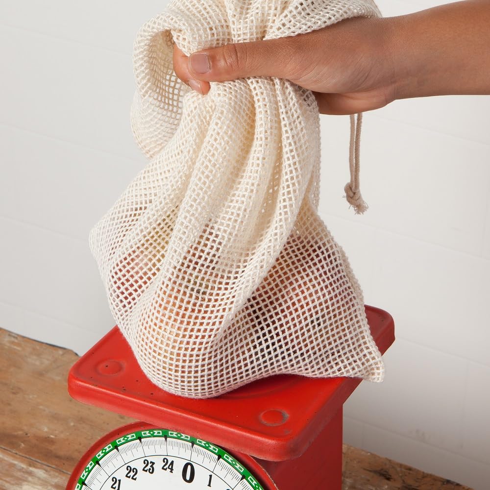 NOW DESIGNS Le Marche Natural Produce Bags, 3 CT