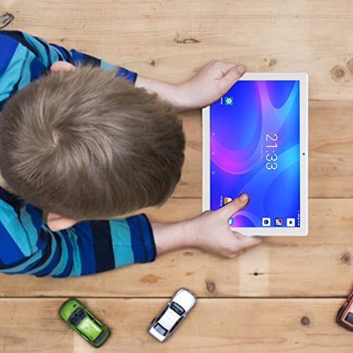 Tablet 10 inch for 11, 6GB RAM 256GB ROM Octa Core Processor Dual Band 5G WiFi Kids Tablet PC with Dual Sim Card, 8800mAhmah Lithium Battery, Front 8MP Rear 13MP
