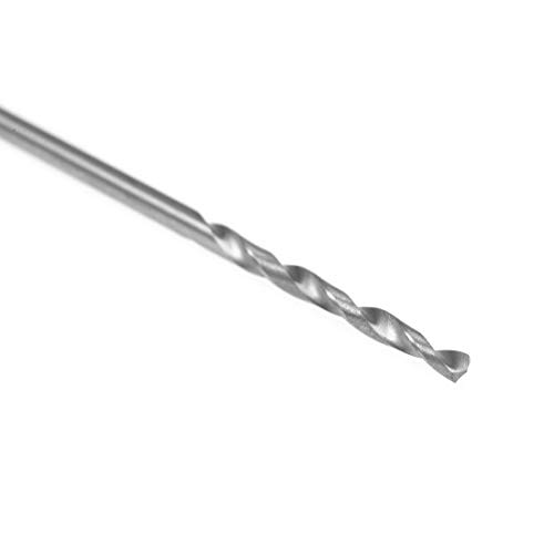 uxcell 1.75mm Solid Carbide Drill Bits Straight Shank for Stainless Steel Alloy Hard Steel, Hardened to 50 HRC, 2 Pcs